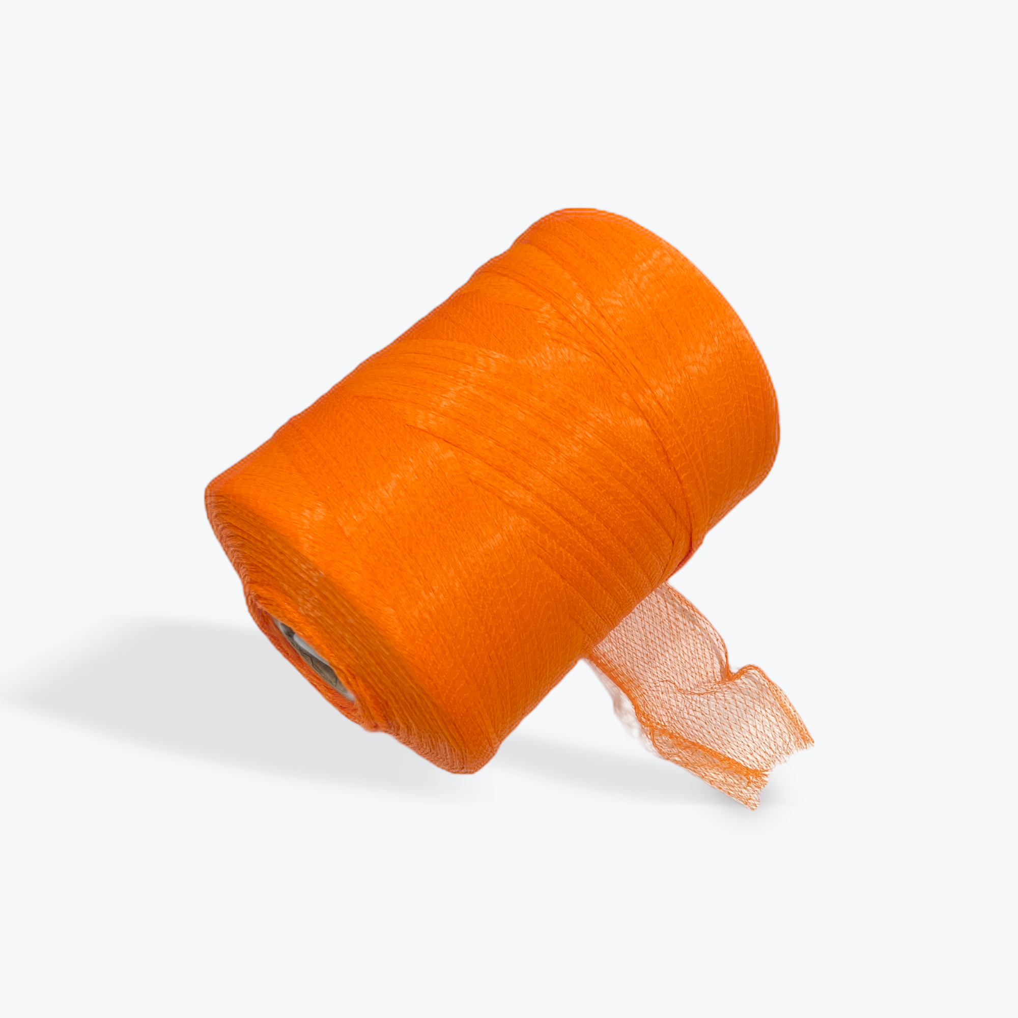 Orange Net Roll - 12 in wide - 2000 ft long | Packaging Center, Inc.