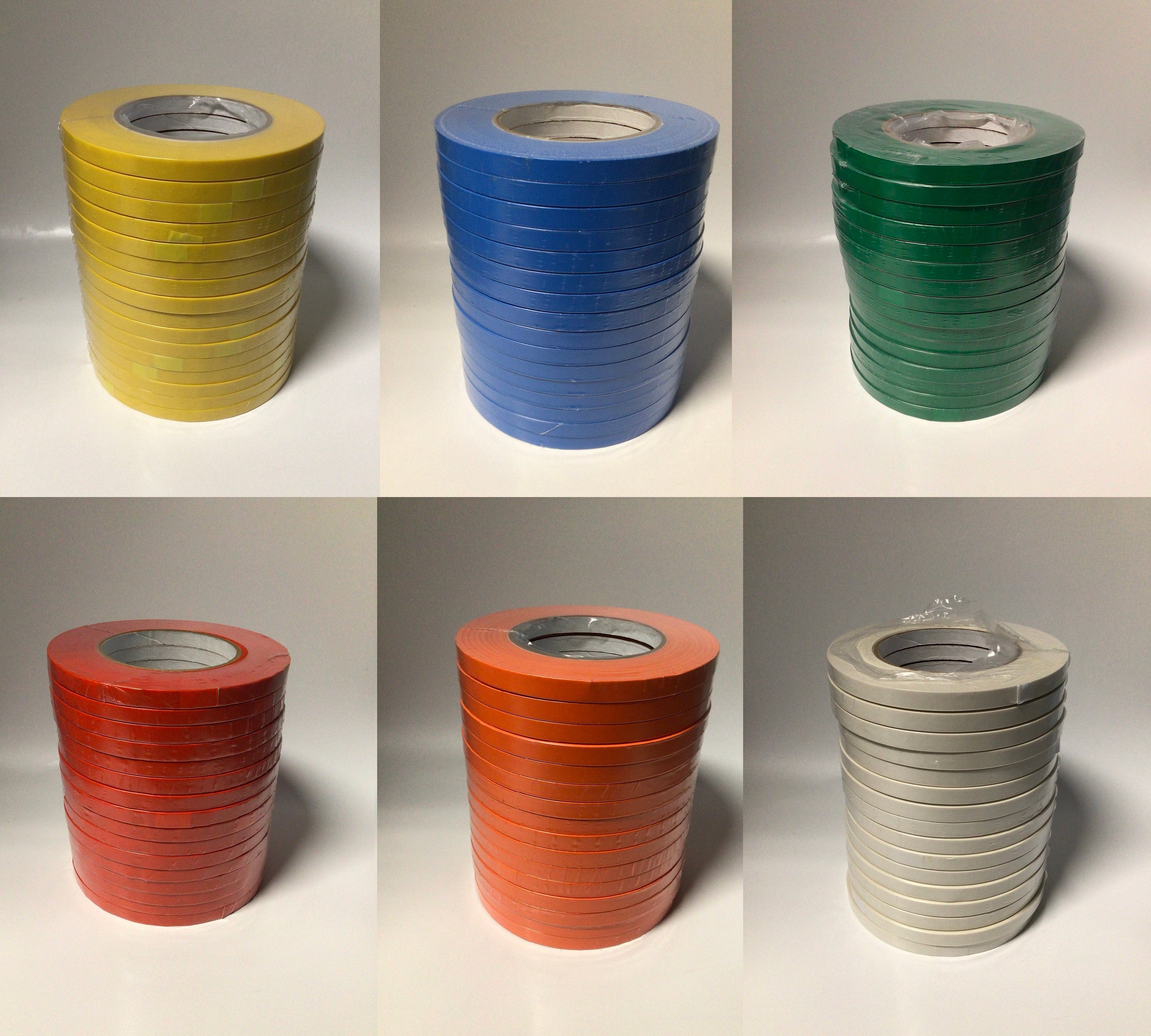 Bag Neck Tape 3/8" x 180 YDS (16 Rolls) | Packaging Center, Inc.